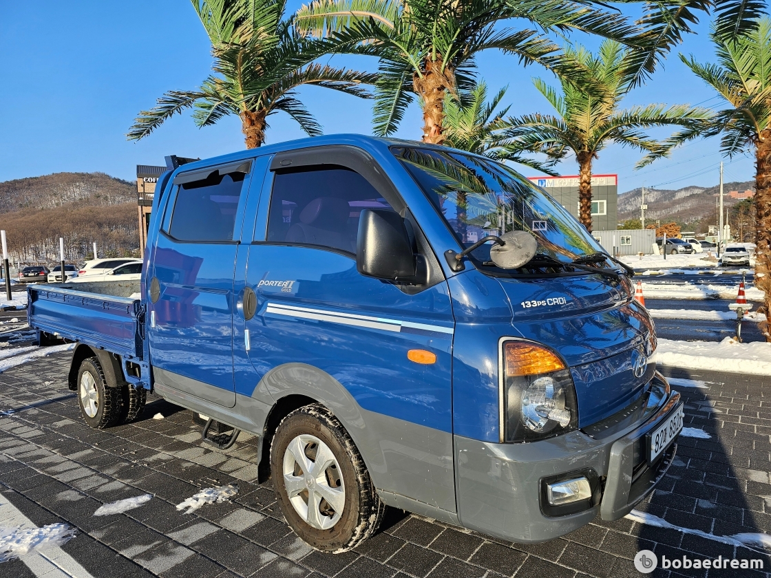 2013 현대 포터2 Crdi 더블캡 초장축 Sup 고급형 중고차 보배드림 사이버매장