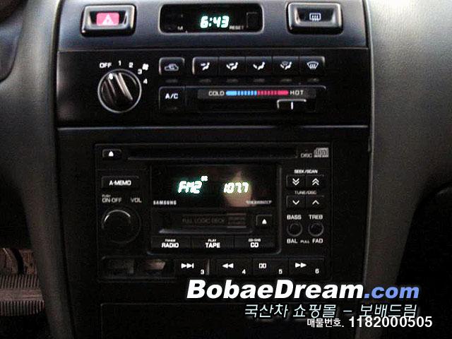 2001 르노삼성 SM5 SM520 LE 중고차 | 보배드림 사이버매장